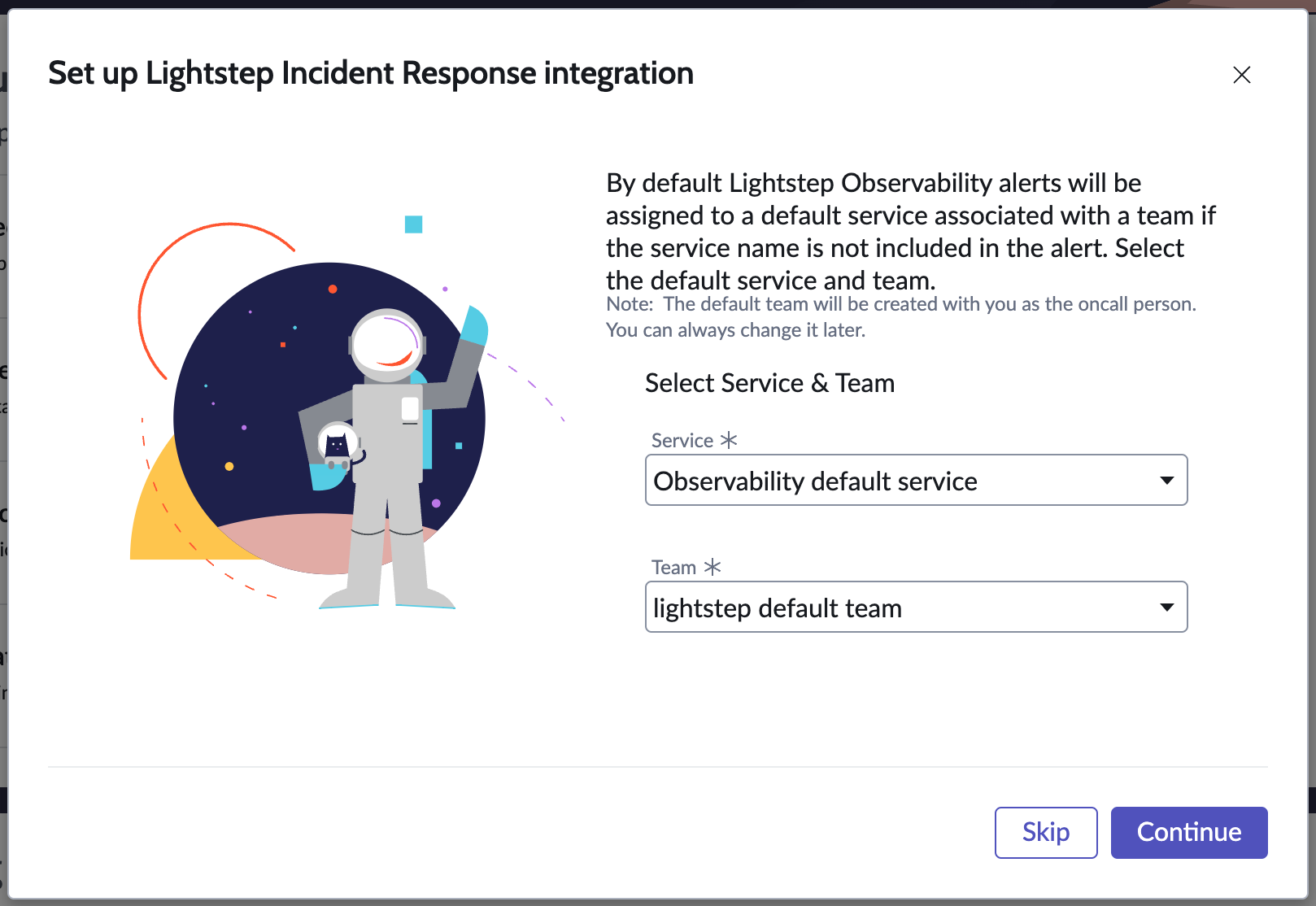 Create and manage notification destinations | Lightstep Observability Learning Portal